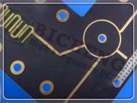 China 10mil RT duroid 5880 PCB Dual Layer Copper Filled Via for sale