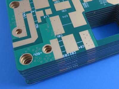 China RT Duroid 5880 PCB 20mil Double-Sided Immersion Gold for sale