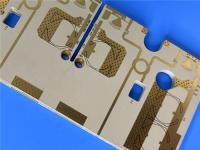 China Double Sided PCB RT Duroid 6035HTC 60mil White Silkscreen Immersion Silver for sale