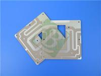 China 2-Layer RF-35 PCB Solution Immersion Silver White Legend for sale