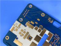 China 2-Layer High Frequency PCB with 25mil Rogers RO3206 Substrate 0.75mm Thickness and 63mm x 45mm Size for sale