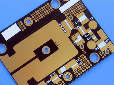 China 2-Layer IsoClad 933 RF PCB Board with 155.4mm × 188mm Size and Dielectric Constant 2.33 for sale