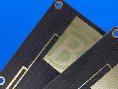 China 0.6mm TLX-0 PCB Double-Sided Immersion Gold Finish for sale
