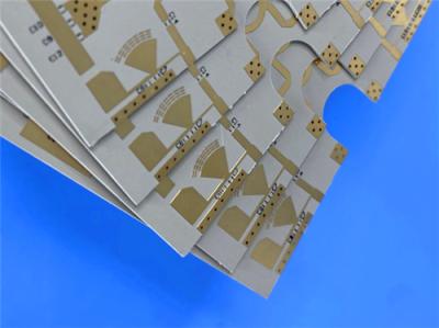 China RT duroid 6006 PCB Rogers 10mil Laminate Black Silkscreen for sale