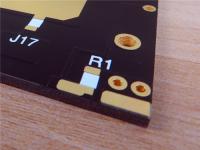 China F4BTM350 PCB 2L Wangling 120mil Substrate Black Solder Mask for sale