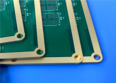 China 1.6mm ISOLA 370HR Multilayer PCB Green Solder Mask ENIG Finish for sale