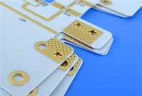 China RF PCB 2-layer 20mil RO4835 Substrate Black Silkscreen Immersion Gold for sale
