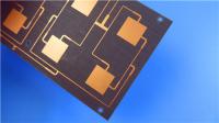 China 2-Layer F4BME220 PCB 0.1mm Ultra-Thin with Green Solder Mask Immersion Gold for sale