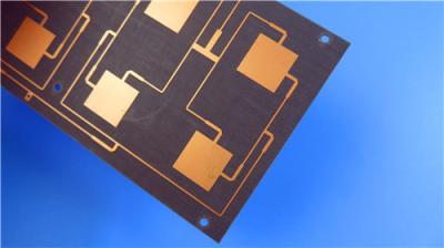 China 2-Layer F4BME220 PCB 0.1mm Ultra-Thin with Green Solder Mask Immersion Gold for sale