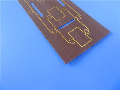 China 2-Layer F4BTMS300 PCB 5mil High Frequency Substrate ENIG Finish for sale
