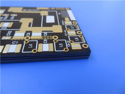 China Double-Sided F4BTM300 PCB 0.6mm High Frequency PTFE Ceramic Filled for sale