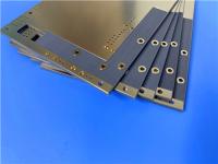 China High Frequency F4BTMS233 PCB 2-Layer ENIG Rigid Board Black Solder Mask for sale