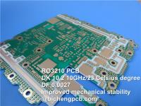 China Rogers RO3210 High Frequency PCB With 25mil Coating Immersion Gold for sale
