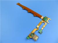 China Multilayer Flexible PCB Built on Polyimide With Immersion Gold and Green Solder Mask for Wireless Intercom for sale