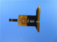 China Flexible PCB on Polyimide with Stiffener of Stainless Steel and Immersion Gold for Frequency Generator. for sale