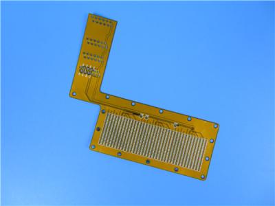 China 2 Layer Flexible Printed Circuit PCB (FPC) Built on Polyimide for the application of PLC Control for sale