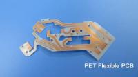 China Flexible Printed Circuit FPC Built on Transparent PET for Capacitive Touch Screen for sale