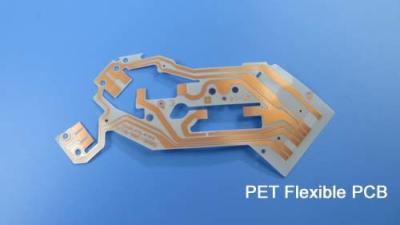 China Flexible Printed Circuit FPC Built on Transparent PET for Capacitive Touch Screen for sale