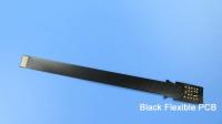 China Black Flexible Printed Circuit FPC Built on Polyimide with Bulge Pads for Contact Belt of Inkjet Printer for sale