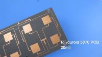 China Rogers 5870 Multilayer UL Rogers PCB Board Glass Microfiber Reinforced PTFE for sale