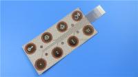 China 0.06mm PET Transparent Flexible PCB Immersion Gold Surface Finish for sale