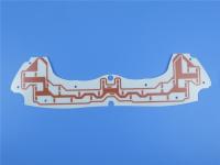 China Thin PCB 0.2mm FR-4 Printed Circuit Board with White Solder Mask and OSP for sale