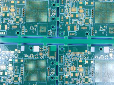 China High Density Interconnect (HDI) PCB Circuit Board Built on 14-Layer FR-4 Tg170℃ With Immersion Gold for sale