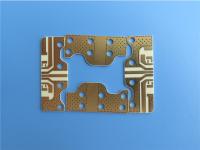 China 30mil AD1000 High Frequency Double Sided RF PCB Board With Immersion Gold for sale