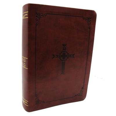 China Custom KJV Holy Bible Printing 28gsm Bible Paper Hardcover Gold Foil for sale