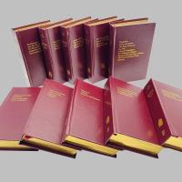 China Custom Mini Bible and Book Printing Hardcover 28gsm Bible Paper Gold Foil for sale