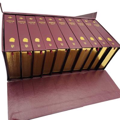 China Custom Mini Bible and Book Printing Hardcover 28gsm Bible Paper Gold Foil for sale