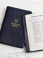 China high quality edge line binding bible printing-custom PU leather for sale