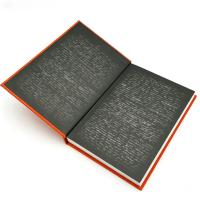 China custom high quality hardcover book printing-cloth or fabric material for sale