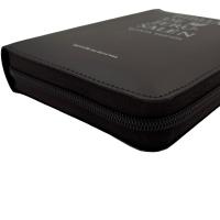 China Mini Hardcover Bible with Zipper Binding Pocket Size 28gsm Bible Paper for sale