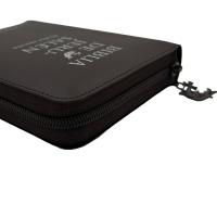 China Mini Hardcover Bible with Zipper Binding Pocket Size 28gsm Bible Paper for sale