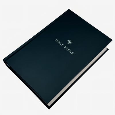 China Custom Holy Bible KJV Gold Stamping Large Print Hardcover Bible Printing Eco Friendly for sale