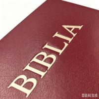 China custom hardcover bible printing -black and white color for sale