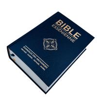 China Custom Holy Bible Printing 210x285mm Hardcover 28gsm Bible Paper Over 3000 Pages for sale