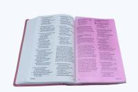 China Custom Holy Bible Sewing Flexible Bound Bible for Women High Opacity 28gsm Paper for sale