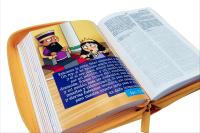 China Custom Mini Pocket Bible Printing for Kids with Zipper Cover Eco-Friendly Materials for sale