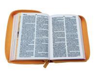 China Custom Mini Pocket Bible Printing for Kids with Zipper Cover Eco-Friendly Materials for sale