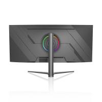 China 37.5 Inch 2300R PC Gaming Monitor Curve LG Nano IPS Panel 4K UHD 75Hz 144Hz Monitor for sale