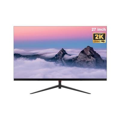 China Black Or White Color 27 Inch Gaming Monitor Bezel Less 1K 2K 4K Resolution PC Monitor for sale