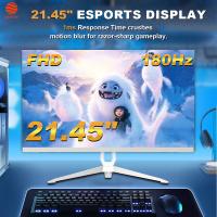 China 21.45 Inch Gaming Monitor QHD UHD Resolution 180Hz With Vibrant RGB Lighting for sale