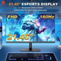 China IPS Panel 180Hz 21.45 Inch Monitor RGB Lighting 99% SRGB Computer Monitor for sale