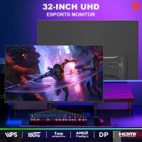 China IPS Panel QHD PC Monitor 32 Inch 180 Hz White Color Gaming Monitor OEM Logo for sale