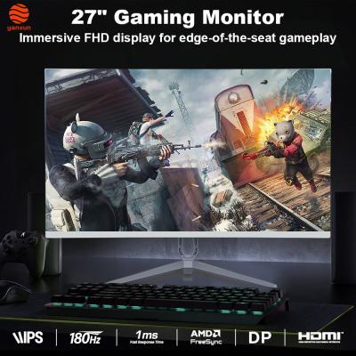 China 3000R QHD Resolution 32 Inch Gaming Monitor 180Hz Refresh Rate Custom Brand for sale