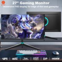 China OEM Logo Eye Care 180Hz 27 Inch Gaming Monitor QHD UHD Resolution 99% SRGB Color for sale