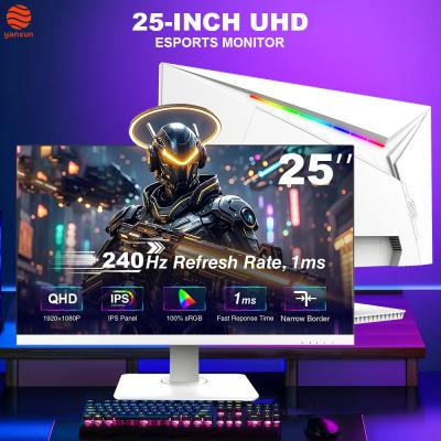 China 25 Inch LED Bezel-free 100*100 VESA 1K FHD Resolution 75Hz/100Hz/165Hz Refresh Rate Bezel-less VA Panel Office PC  Monitor for sale