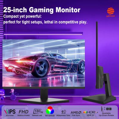 China 25-Inch Widescreen Gaming Monitor: 1920*10801K IPS Panel  180Hz High Refresh Rate with Motion Blur Reduction (Smooth Visuals for Fast-Paced Games) for sale